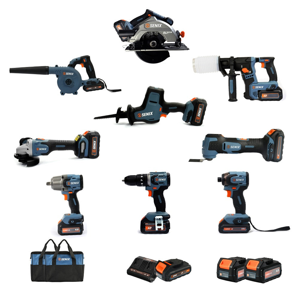 18V 9 Piece Combo Kit – Power Tool Specialists
