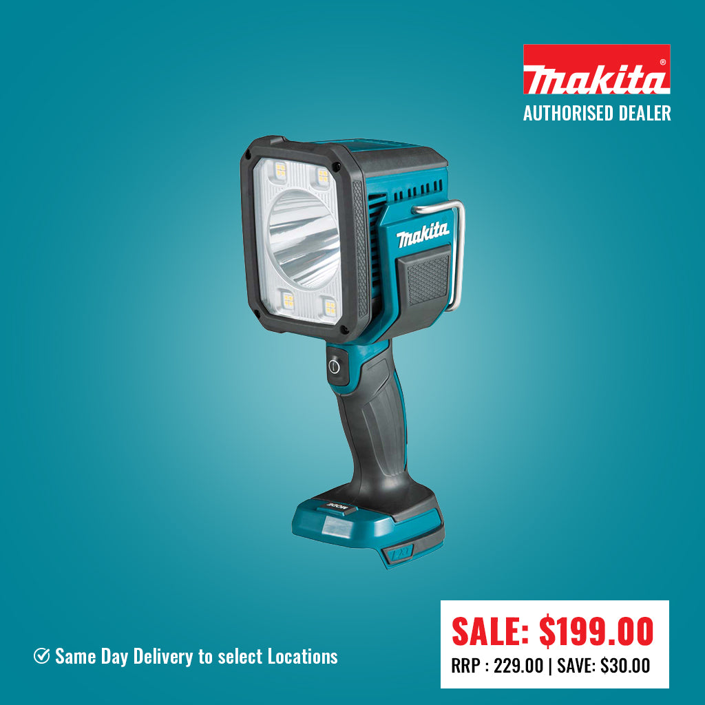 Makita 18V LED Long Distance Flashlight DML812 – Power Tool Specialists